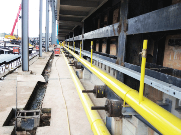 การติดตั้งท่อส่ง - Dextrous Engineering Co.,LTD.